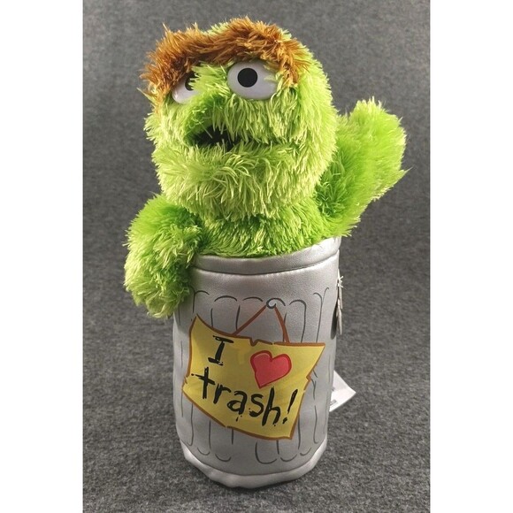 Sesame Street | Toys | Seaworld Busch Gardens Plush Oscar Grouch Sesame ...